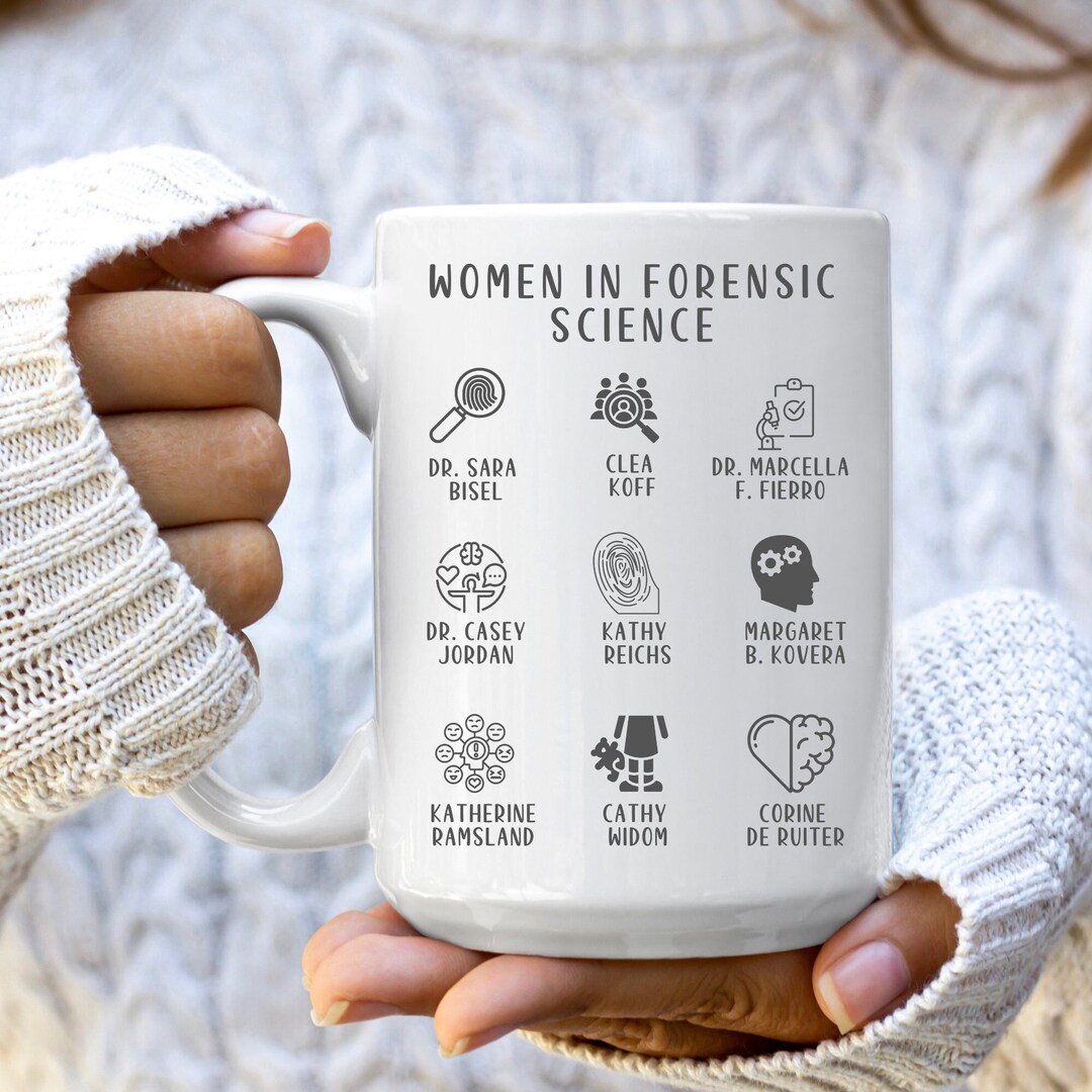 Women in Forensic Science Coffee Mug Grad Gift Teach Professor Major ...