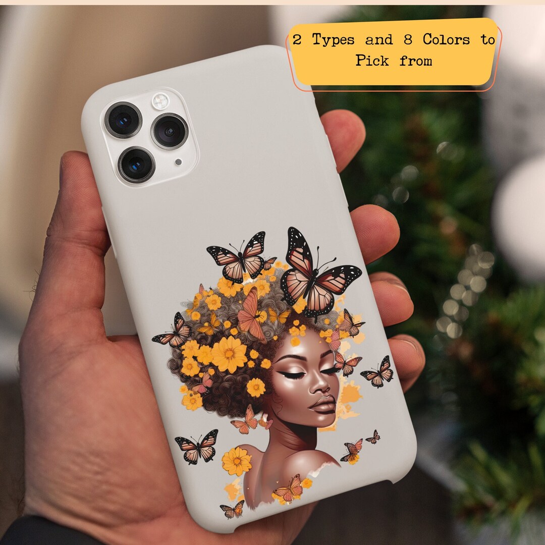 Afrocentric Tribal Inspired Customizable iPhone Phone Case Black ...