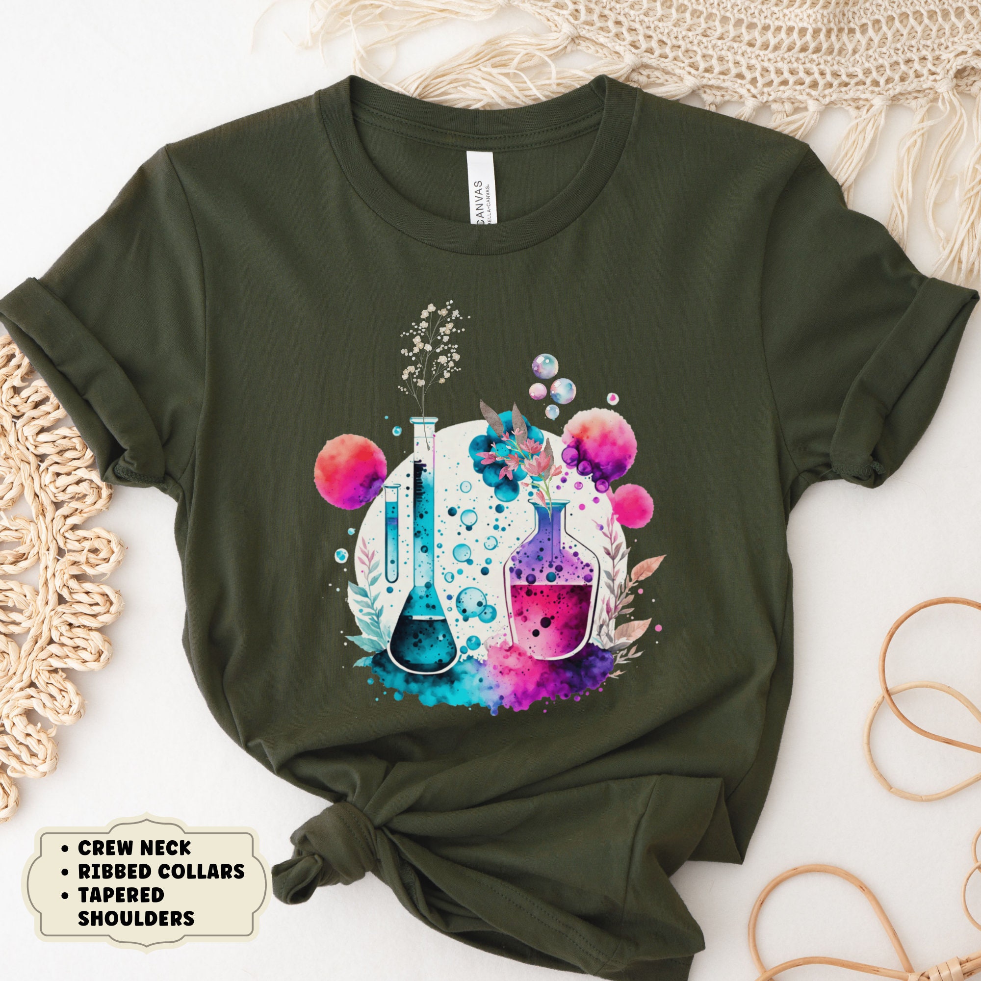 Analytical AP Chemistry Softstyle Cotton Tshirt Yeah Science Biomedical ...