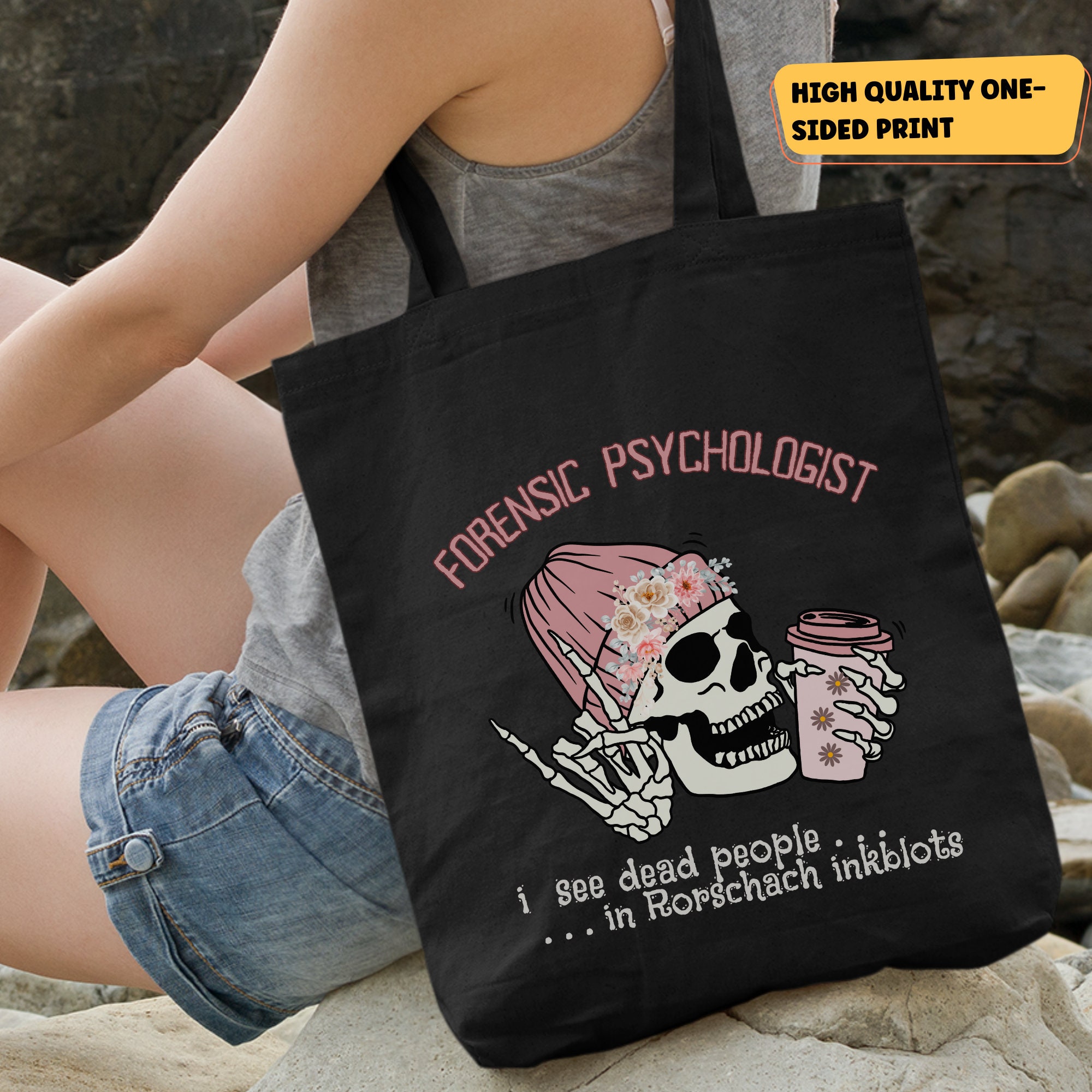 Forensic Psychologists Premium Canvas Tote Gifts Women in Forensic ...