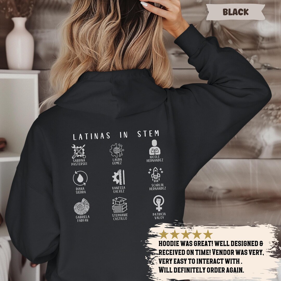 Latinas in STEM Premium Hoodie Sweatshirt Gifts for Latinas in Tech ...