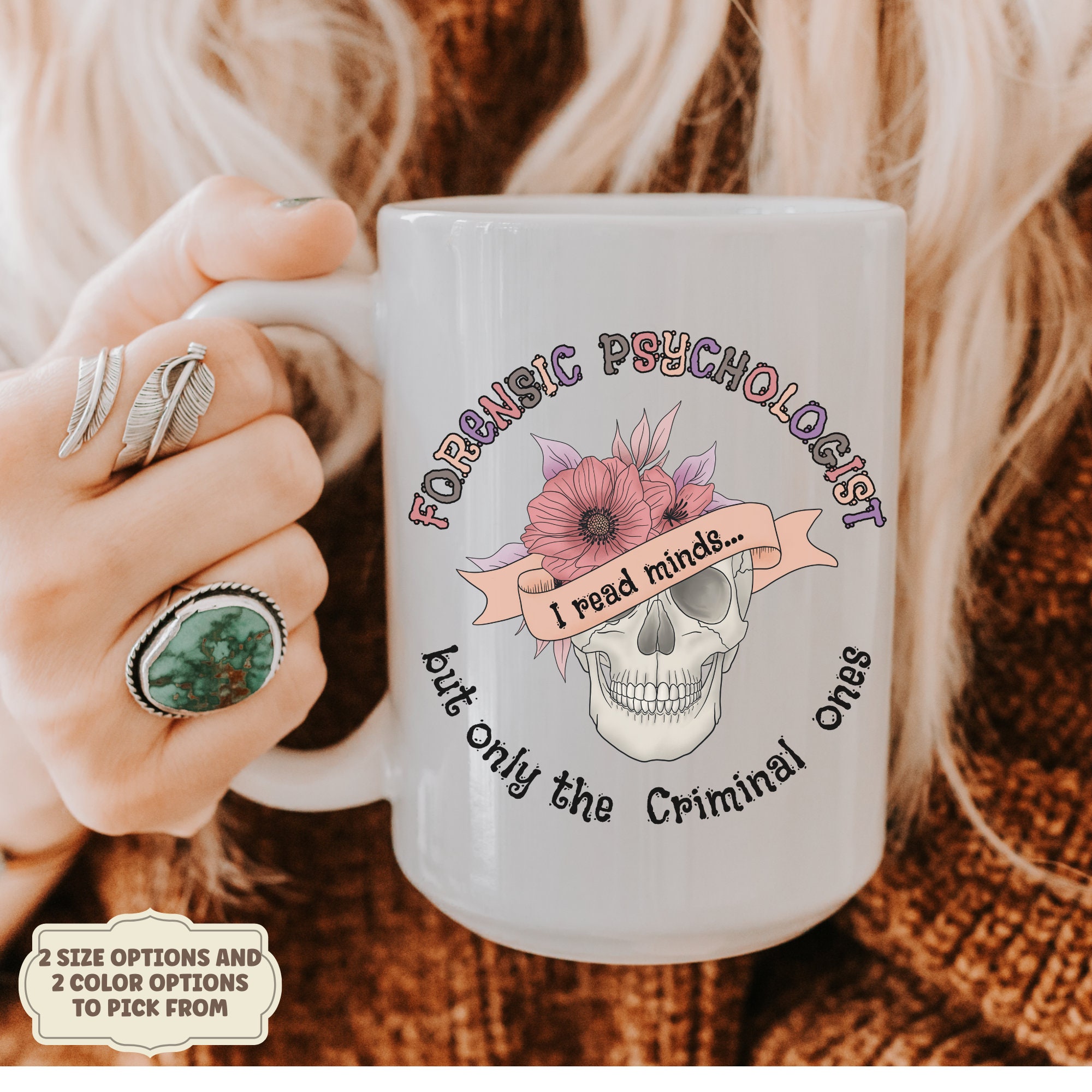 Forensic Psychologist Coffee Mugs Gifts for Forensic Psychology ...