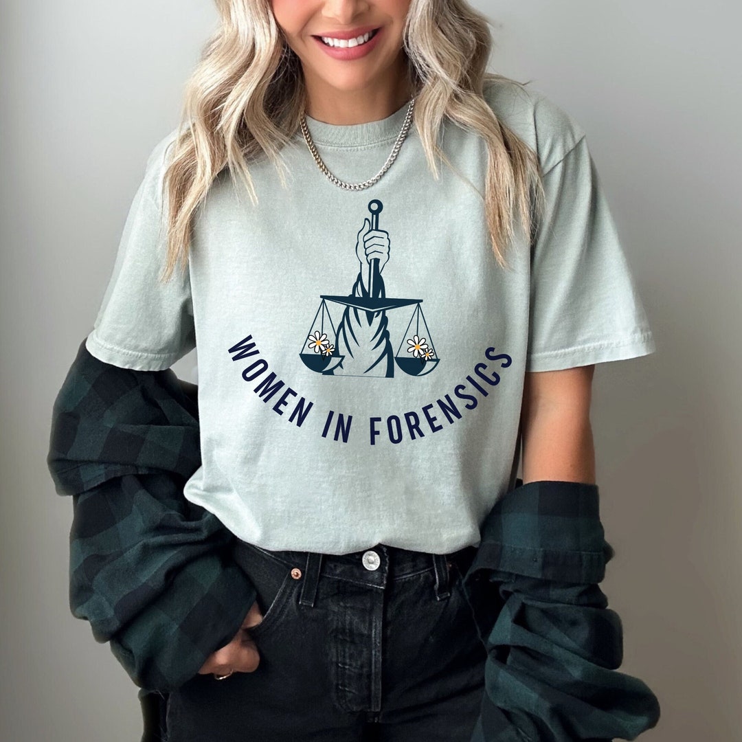 Women in Forensic Science Premium Dyed T-shirt Christmas Gifts - Etsy
