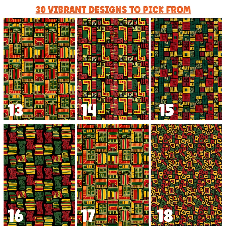 Personalized Ankara Tribal Art Journal - Afrocentric Notepad - Etsy
