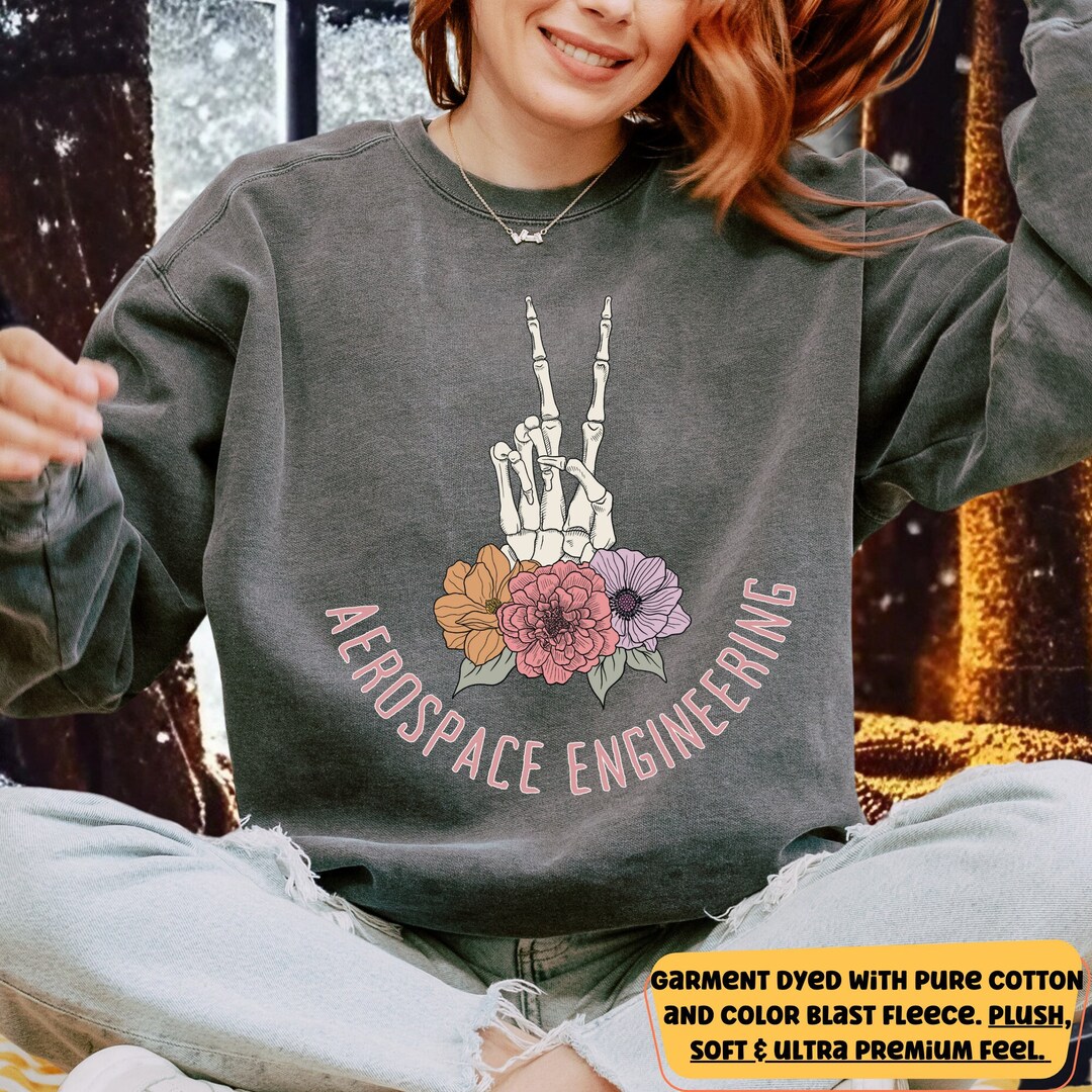 Aerospace Engineer Premium Dyed Sweatshirt Gift for Rocket Scientist ...