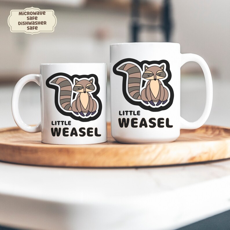 Funny Weasel Coffee Mug, Feisty Ferret Lover Gift - Etsy