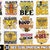 Bees Clipart & Digital Paper Set - Clip Art Set of Bees, Honeycomb ...