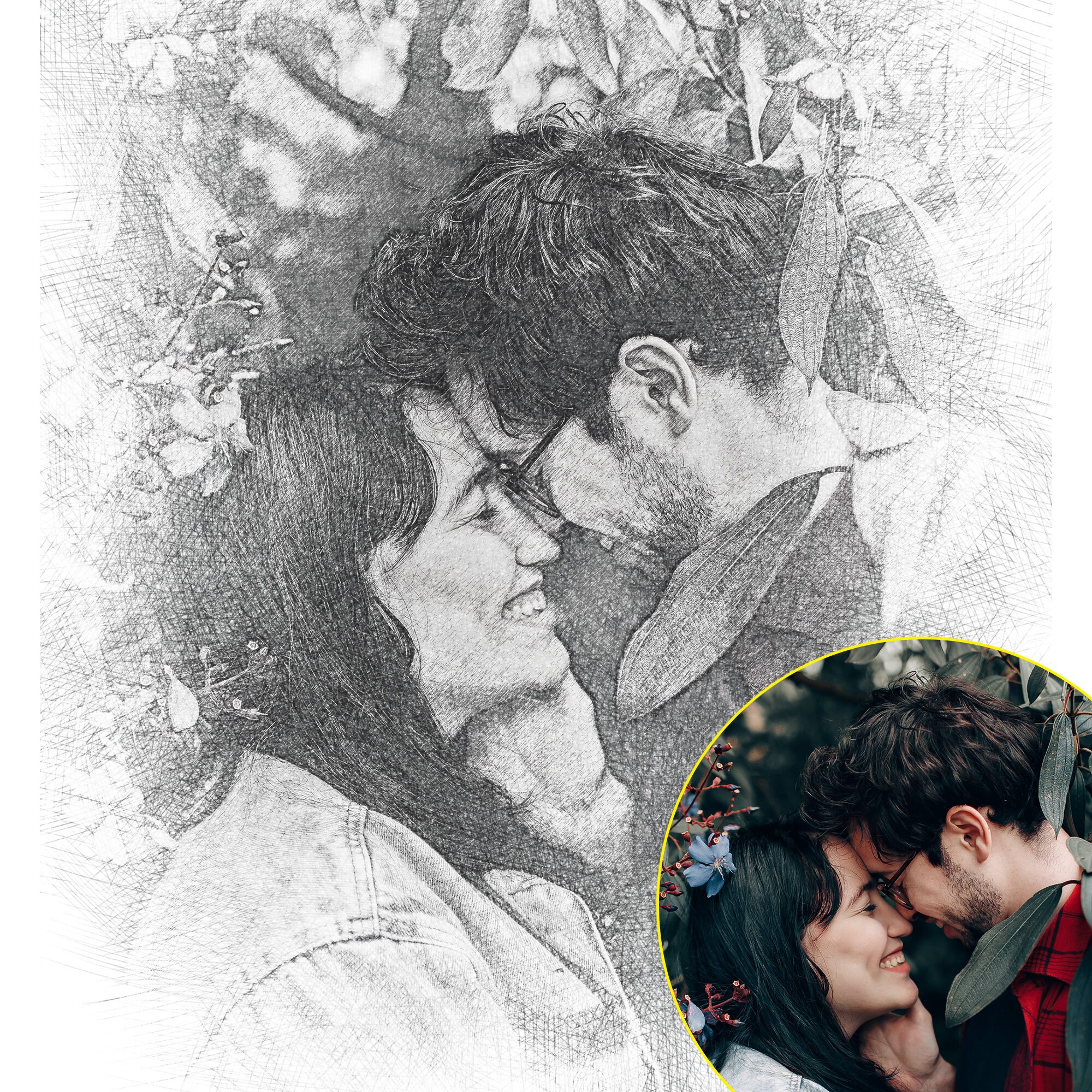 Photoshop Sketch Effect Sketch Portrait Effect Photo To Sketch Effect Realistic Sketch Effect 