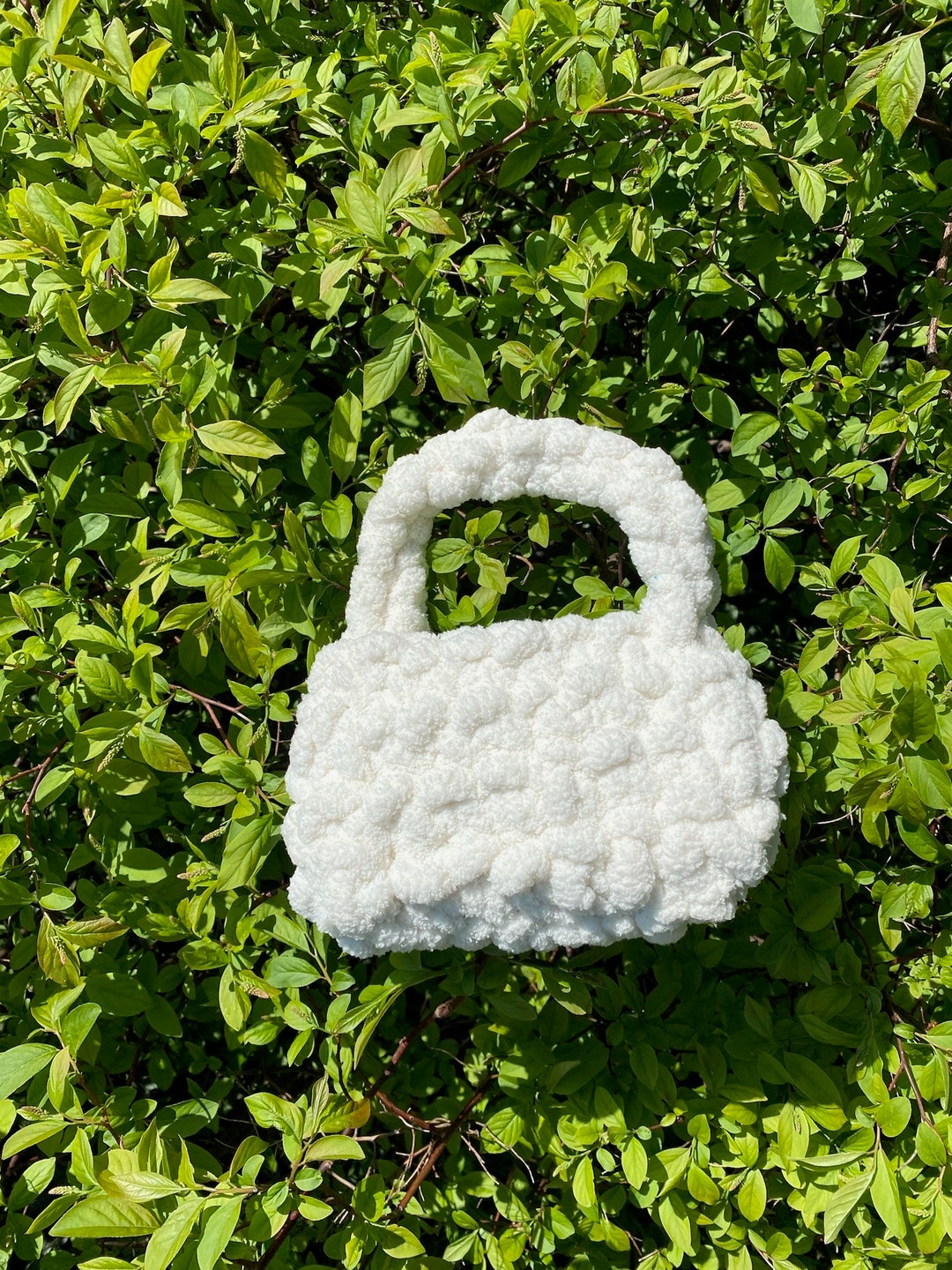 PUPA Mini Soft Chunky Handmade Crochet Bernat Purse - Etsy