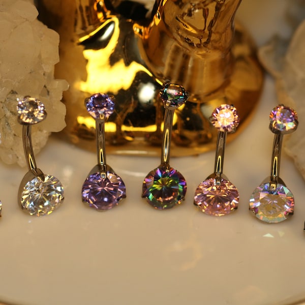 Titanium G23 Belly Button - Etsy