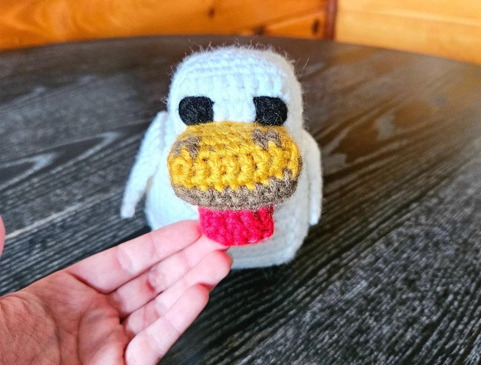 Minecraft Chicken Jockey Crochet Pattern PDF, Chicken Jockey Crochet ...
