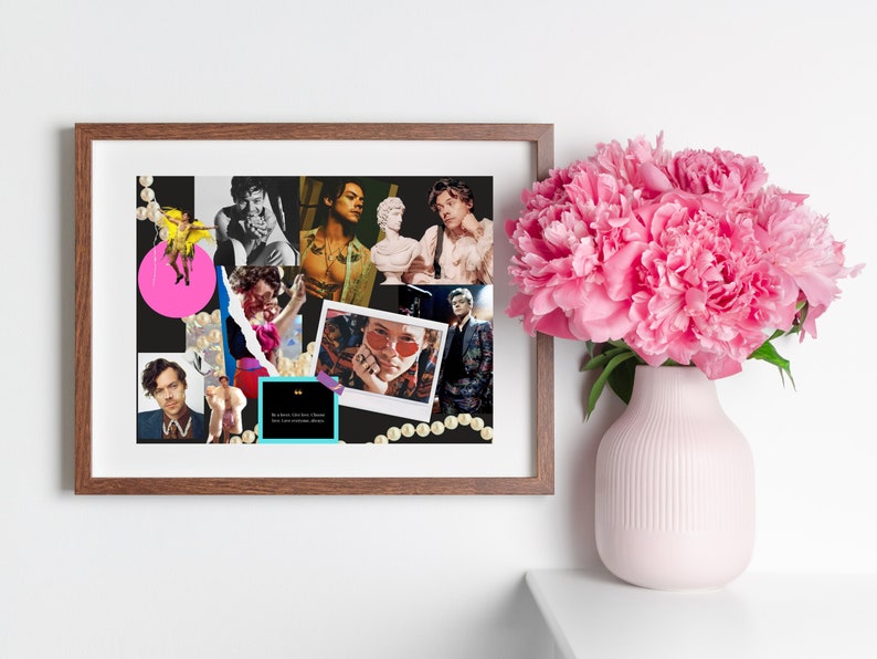 Harry Styles Mood Board, Collage of Sweetest Harry Styles, Perfect for ...