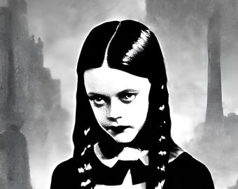 Wednesday Addams: Wednesday's Child is Full of Woe Digital Download ...