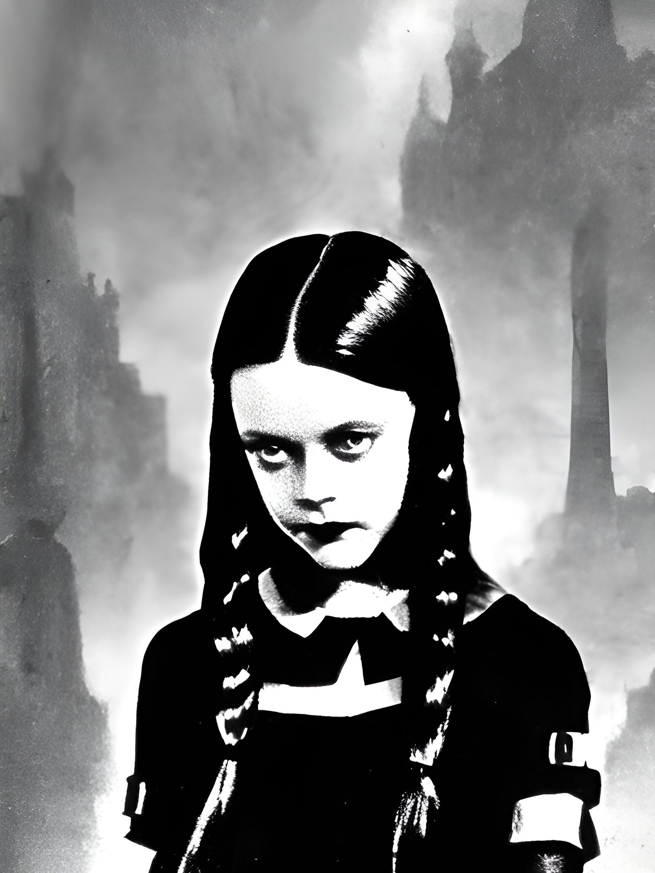Wednesday Addams Poster Decor - Etsy