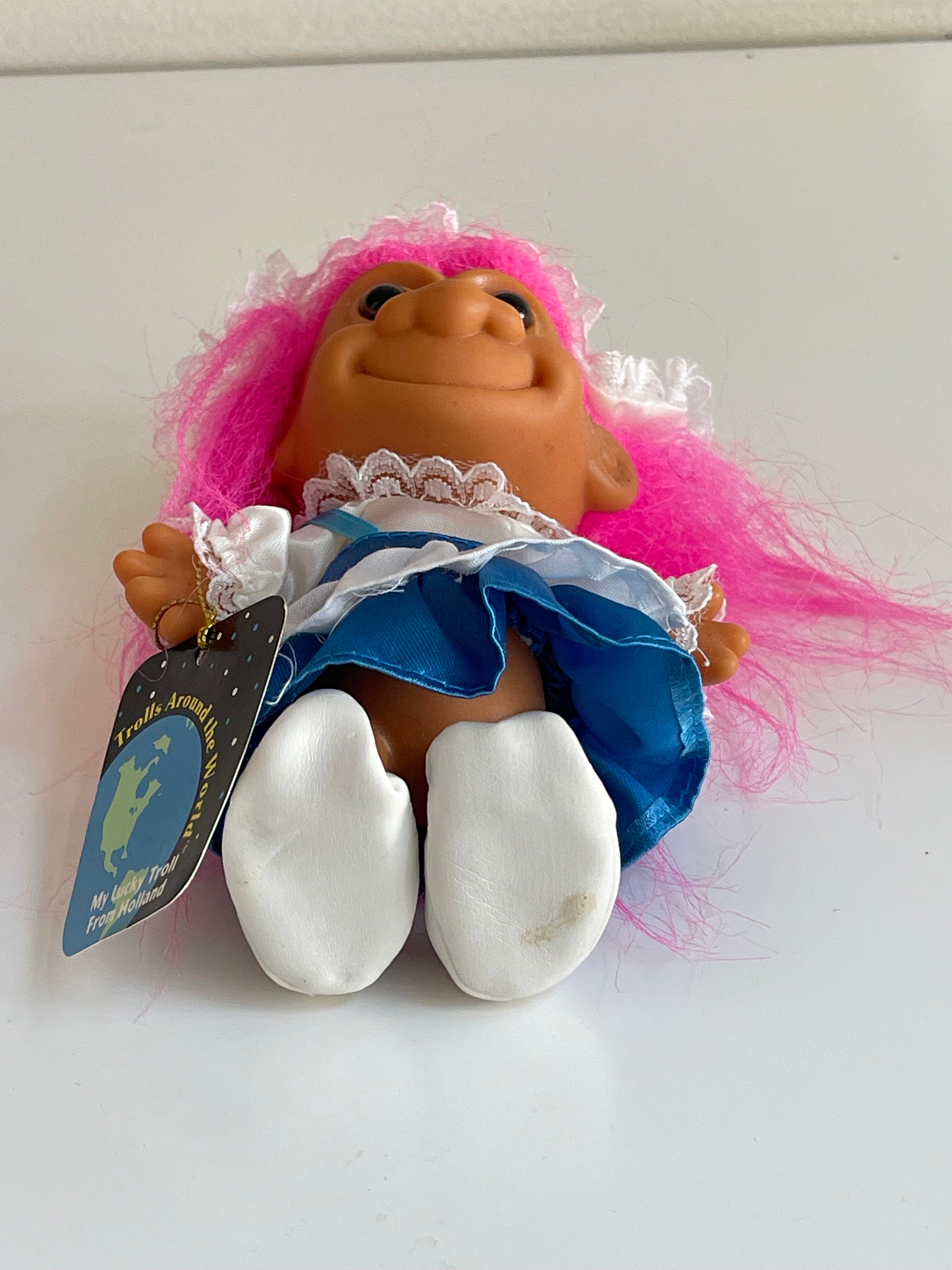 Russ Vintage Dutch Girl Troll Doll With Label. - Etsy