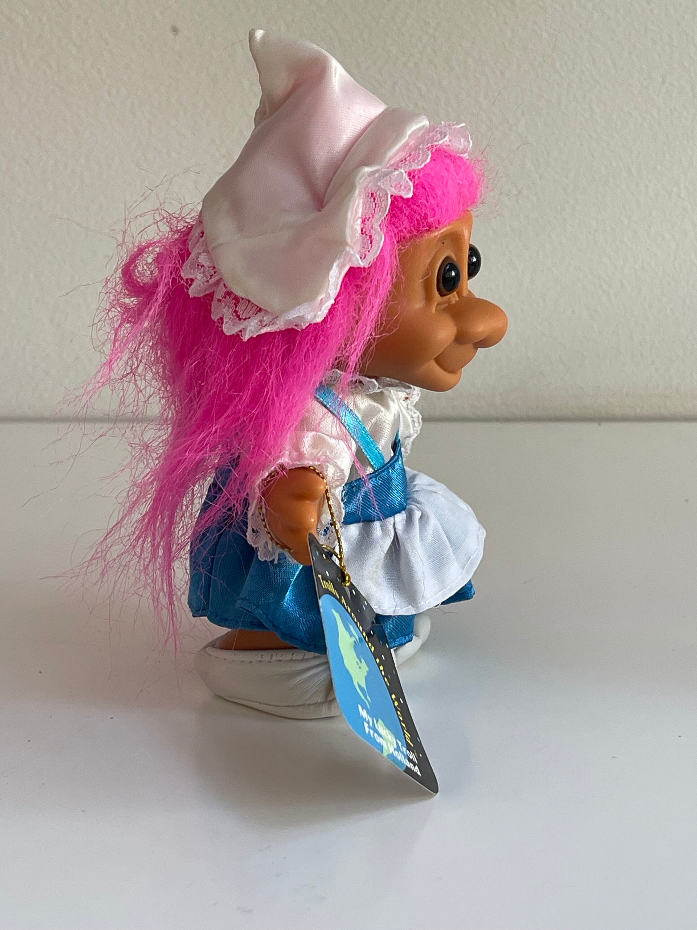 Russ Vintage Dutch Girl Troll Doll With Label. - Etsy