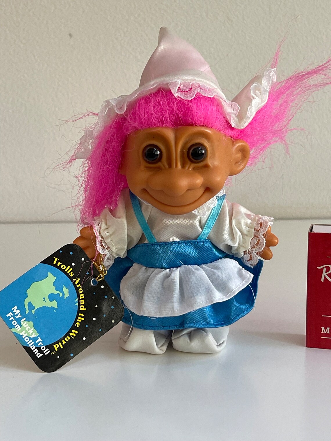 Russ Vintage Dutch Girl Troll Doll With Label. - Etsy
