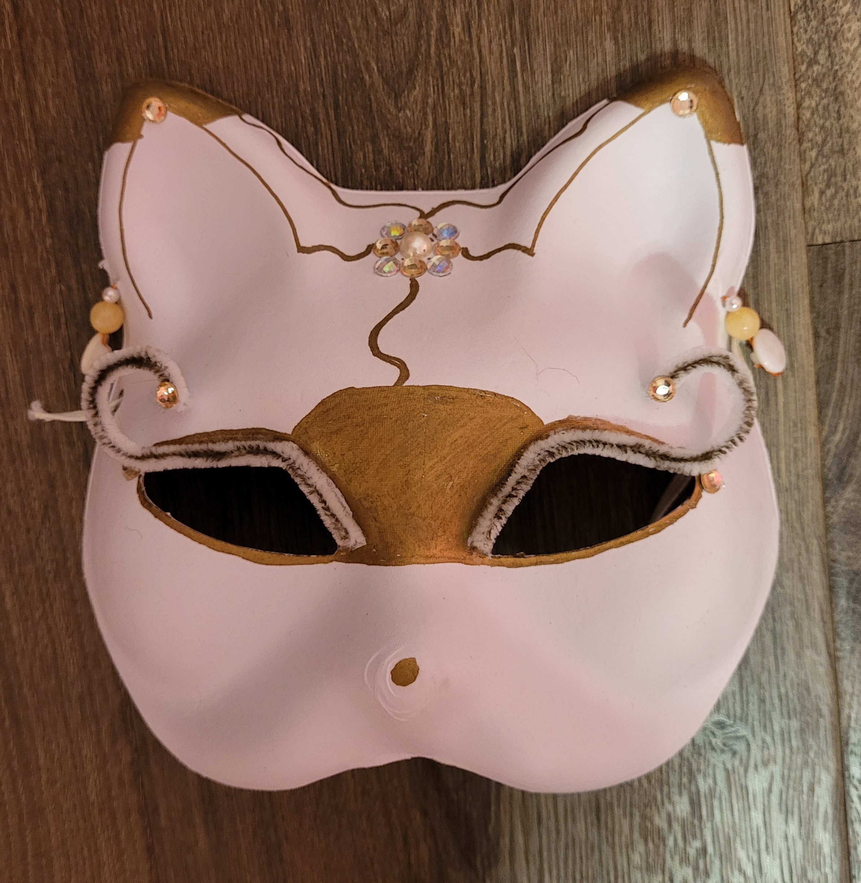 Golden Therian Cat Mask. - Etsy