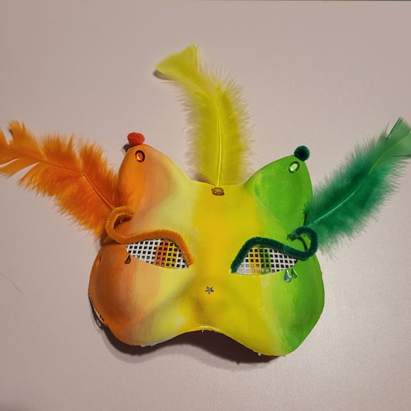 Therian Mask Orange - Etsy