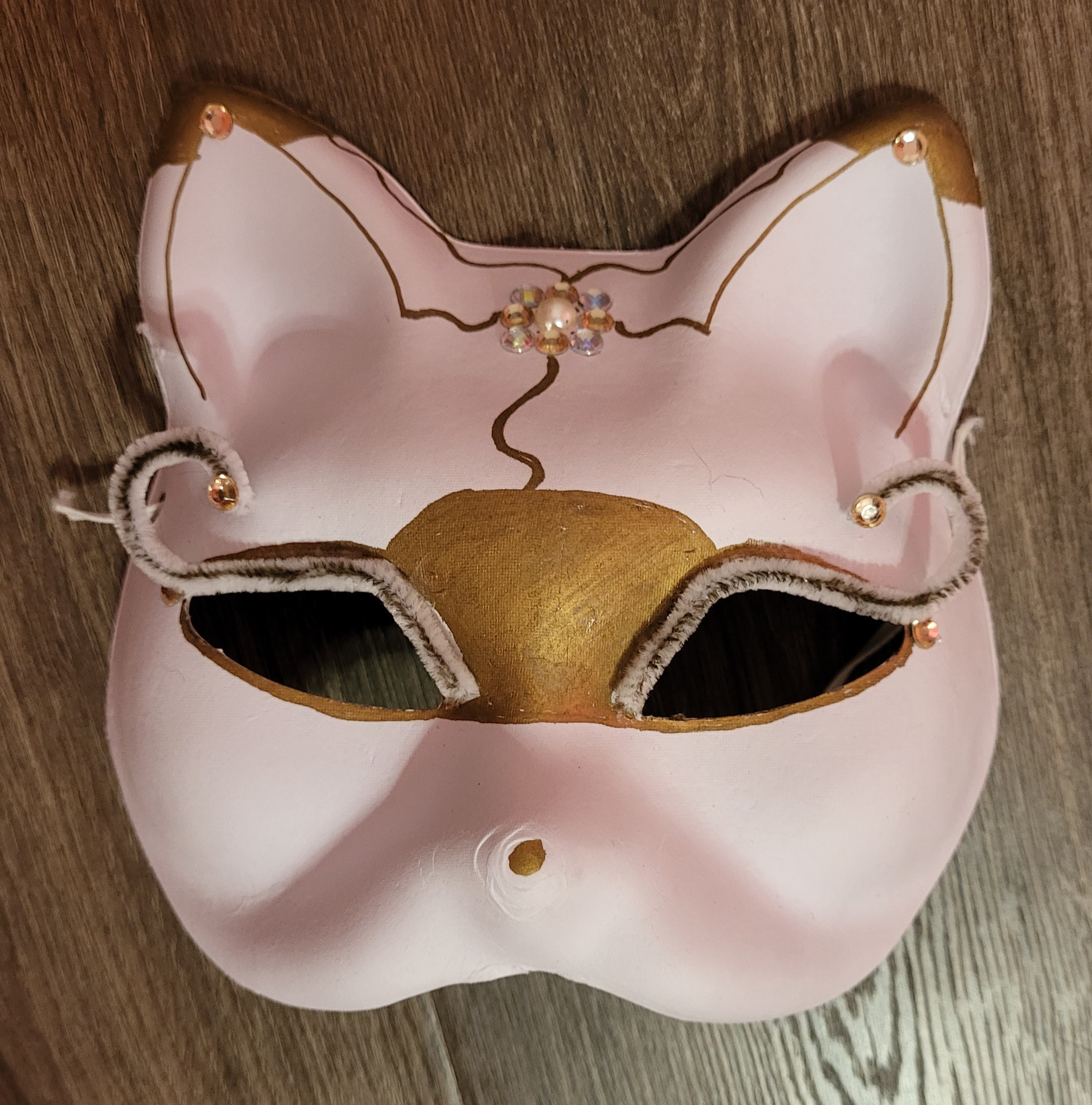 Golden Therian Cat Mask. - Etsy