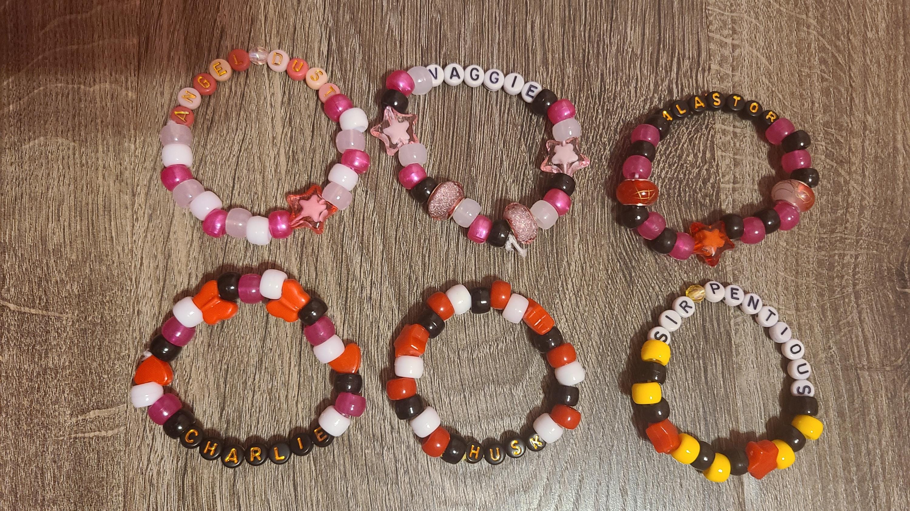 Hazbin Hotel Kandi Bracelets - Etsy