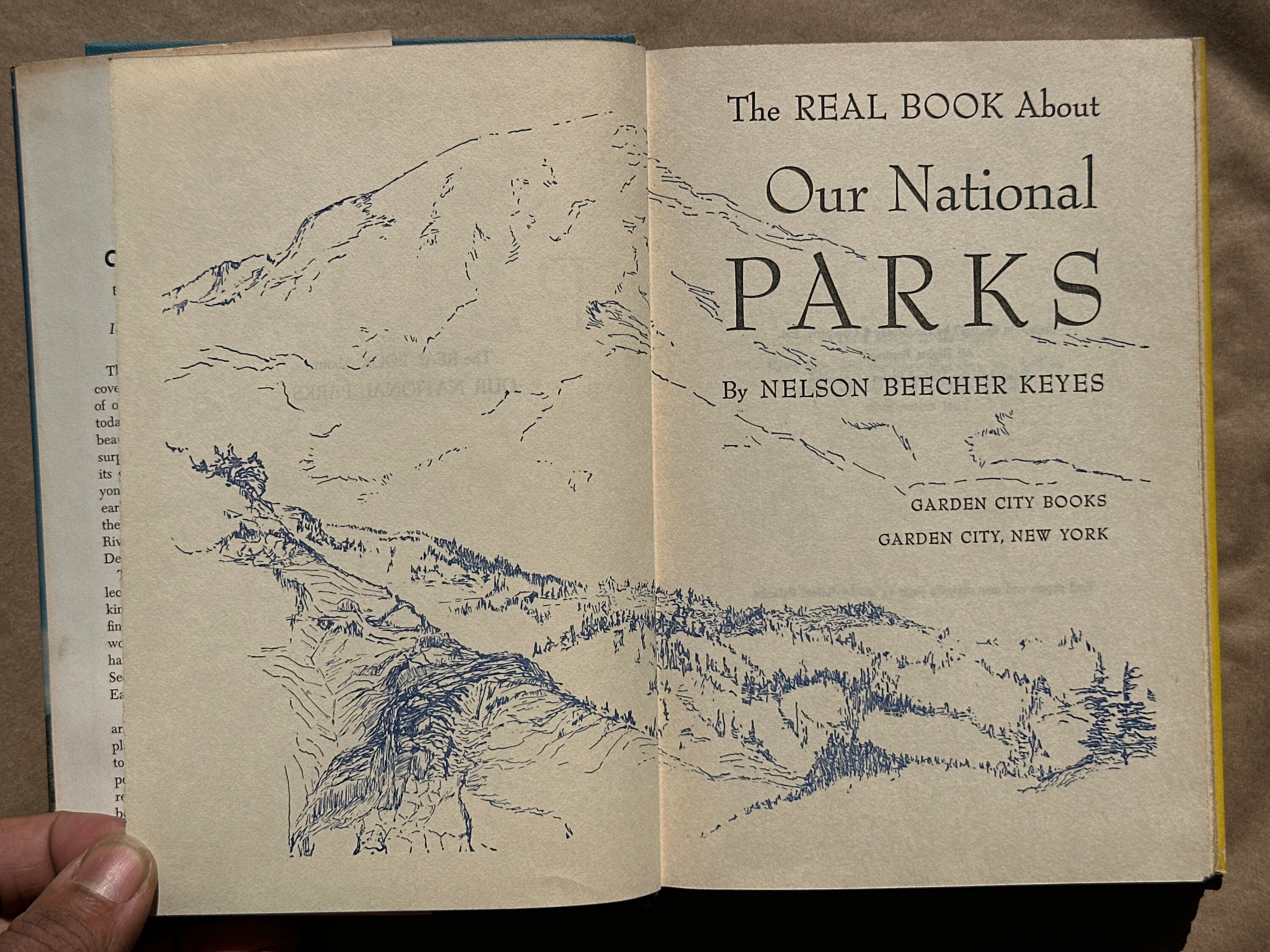 The Real Book About Our National Parks by Nelson Beecher Keyes 1957 - Etsy