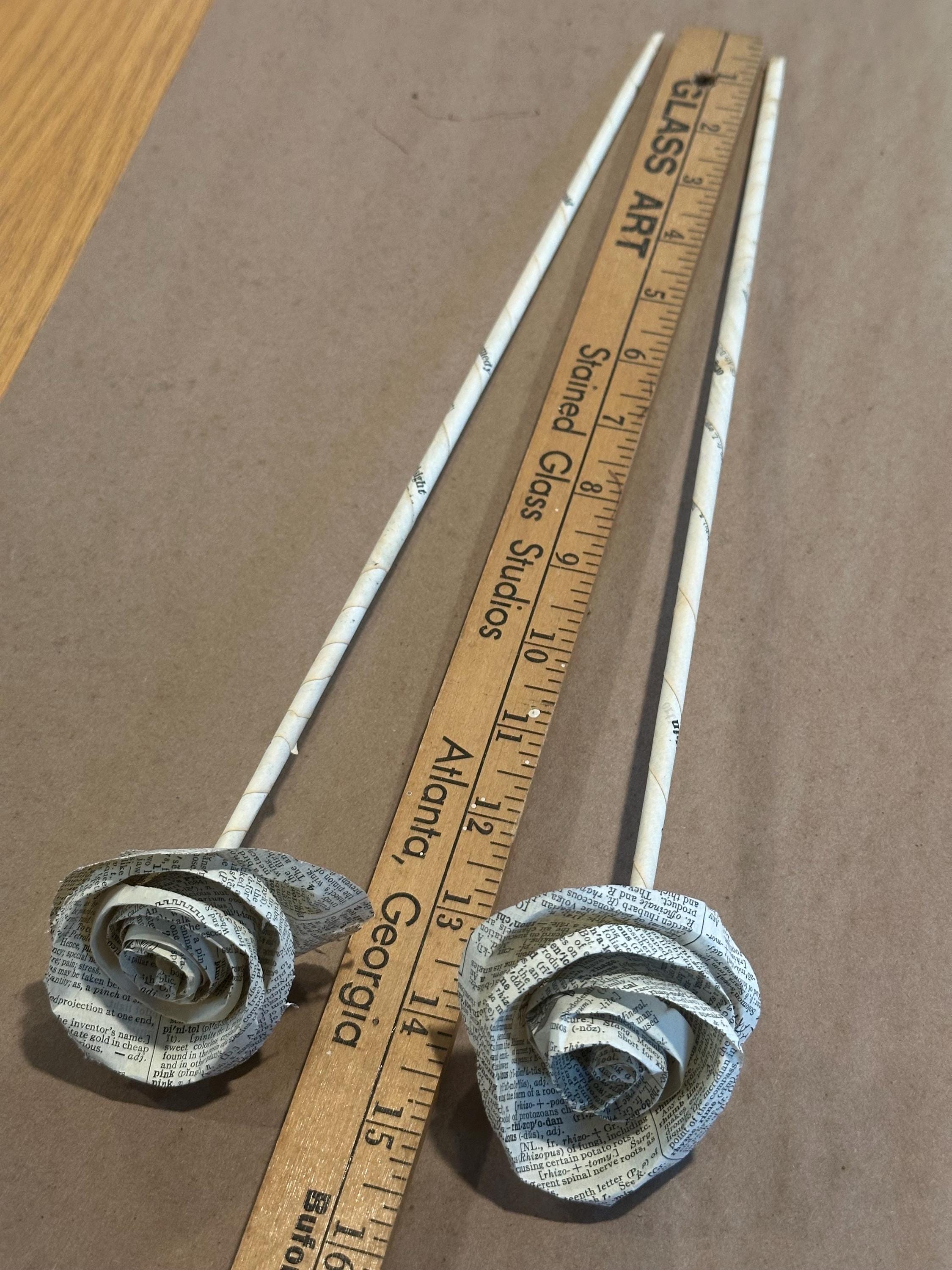 Dictionary Roses - Etsy