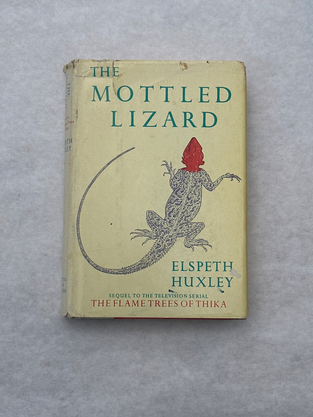 The Mottled Lizard by Elspeth Huxley - Etsy