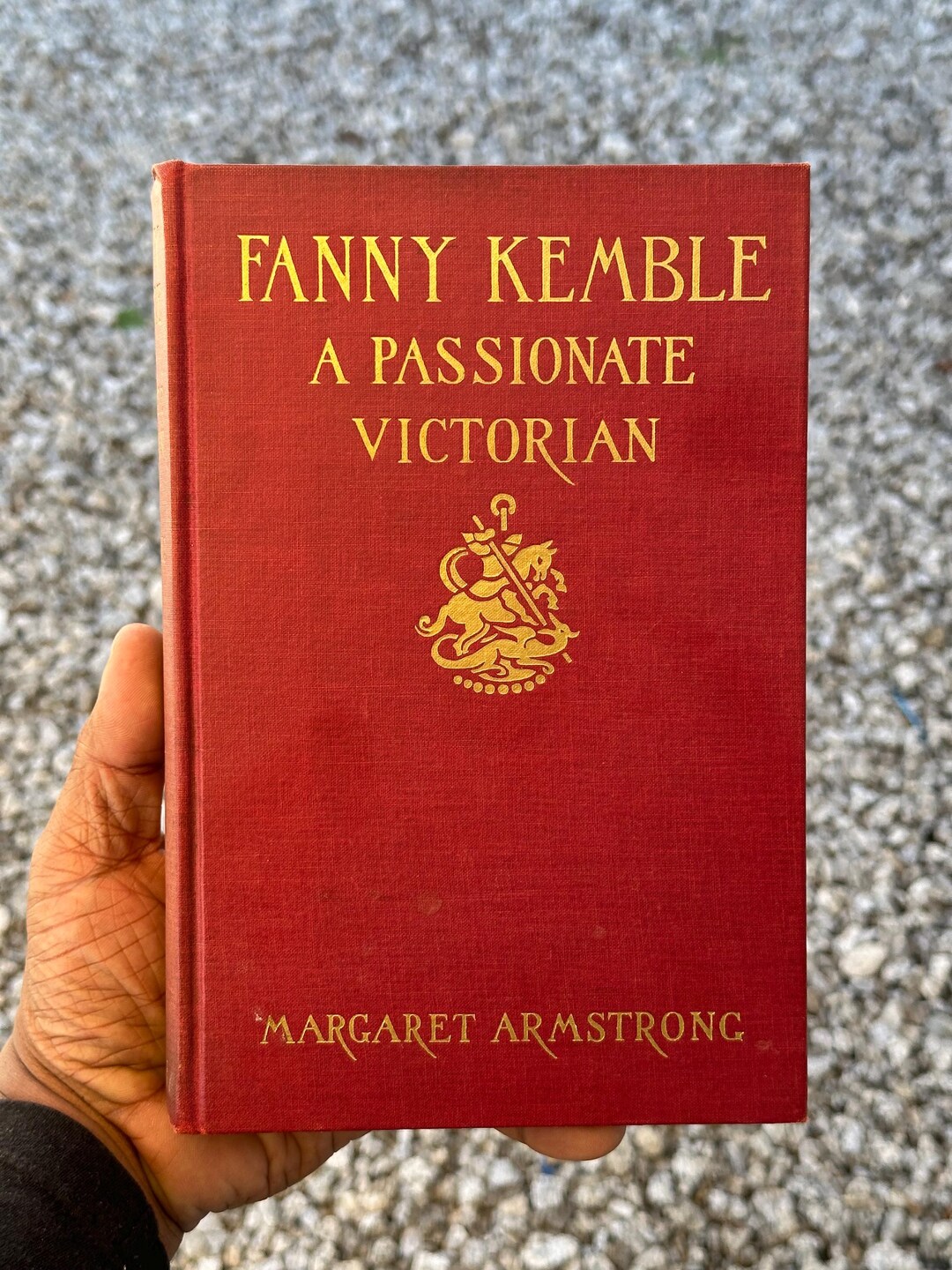 Fanny Kemble: A Passionate Victorian by Margaret Armstrong 1938 - Etsy