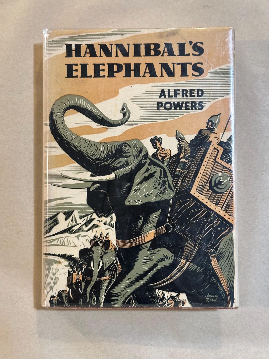 Hannibal‘s Elephants by Alfred Powers (1944) - Etsy