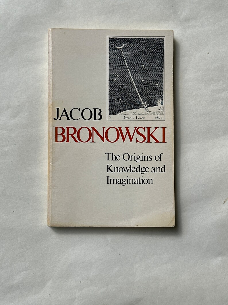The Origins of Knowledge and Imagination by Jacob Bronowski - Etsy