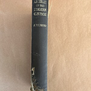 A History of the Modern Church by J.W.C. Wand (1952) - Etsy