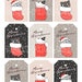Meow Christmas Cats Printable Gift Tags Christmas PDF File - Etsy