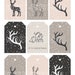 Oh Deer It's Christmas Printable Gift Tags Christmas - Etsy