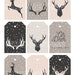 Oh Deer It's Christmas Printable Gift Tags Christmas - Etsy
