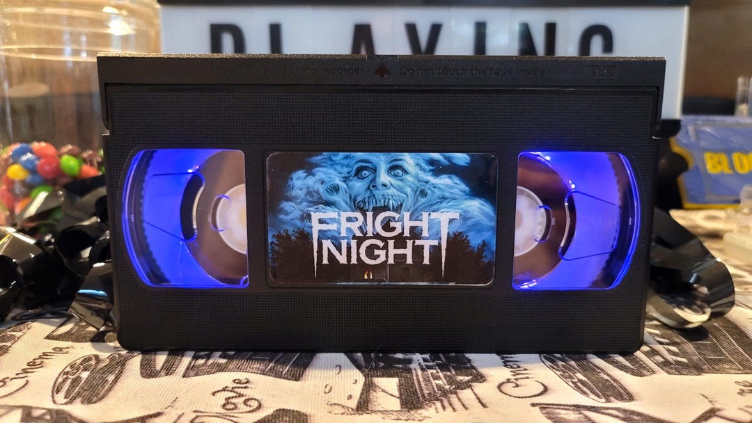 VHS Fright Night Light - Etsy