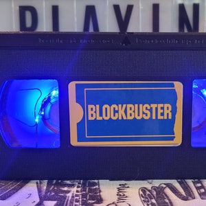 VHS Blockbuster Movie Light - Etsy