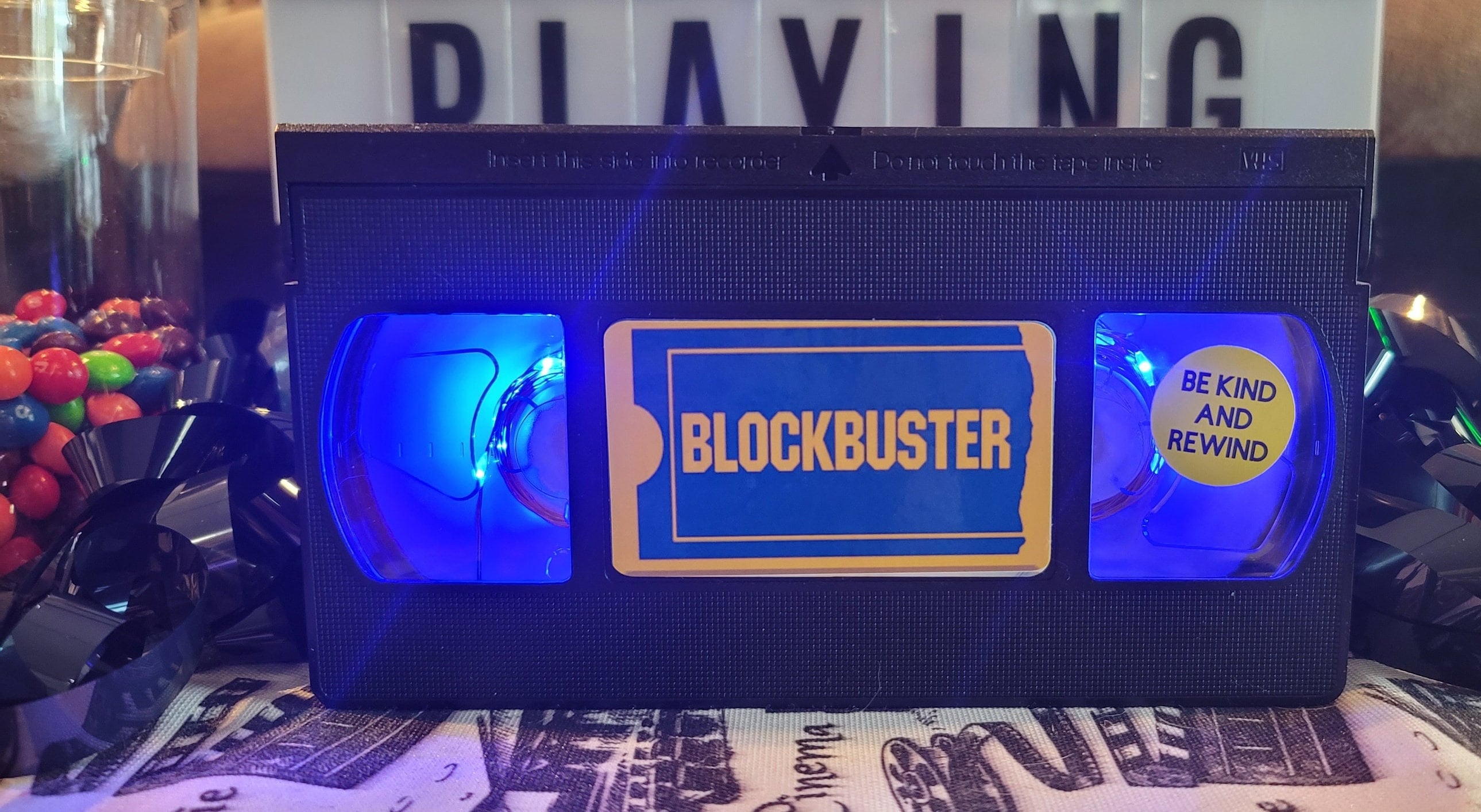 VHS Blockbuster Movie Light - Etsy