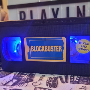 VHS Blockbuster Movie Light - Etsy