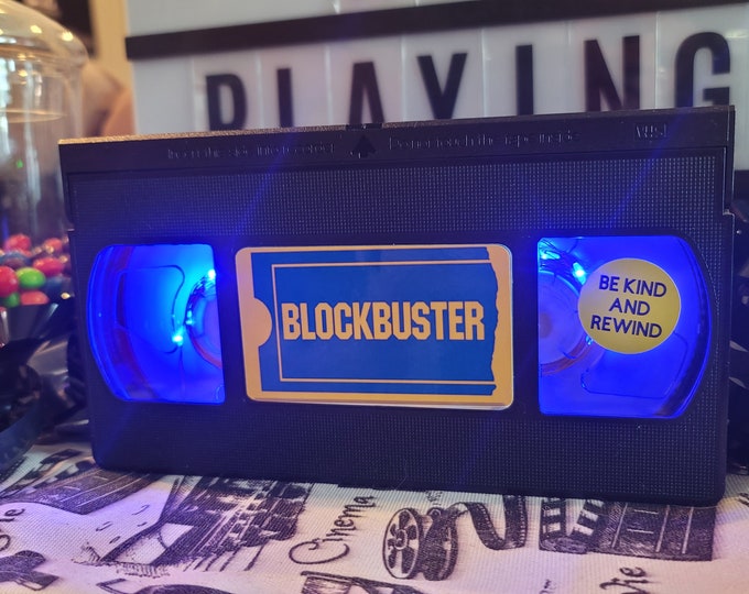Blockbuster Lighted Sign - Etsy