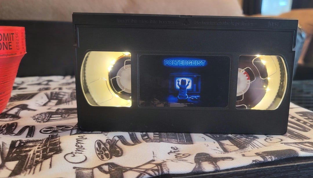 VHS Poltergeist Light - Etsy