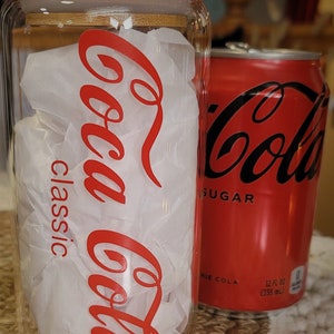 Coca Cola Can Shaped Glass - Etsy