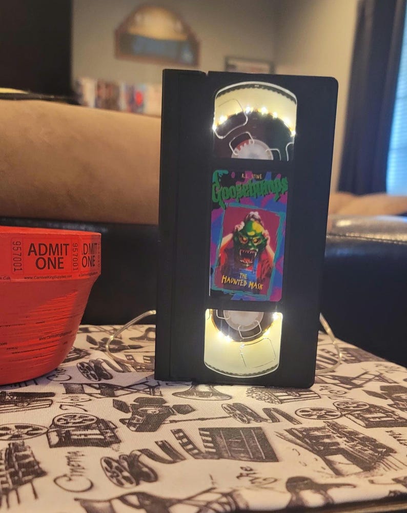 VHS Goosebumps Light - Etsy