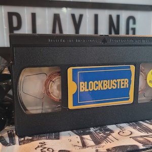 VHS Blockbuster Movie Light - Etsy