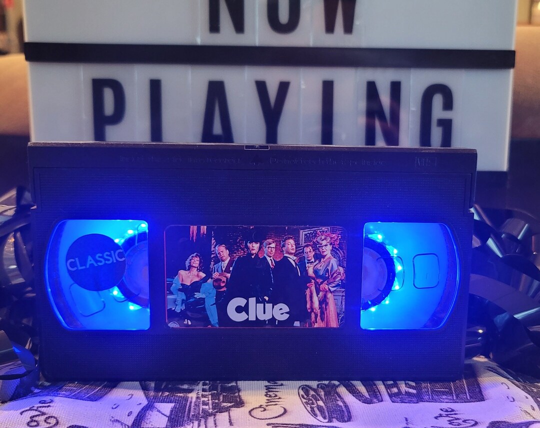 VHS Clue the Movie Light - Etsy