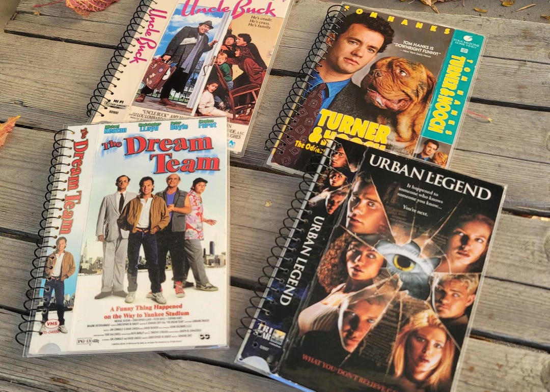 Upcycled VHS Movie Notebook: Retro Spiral Journal - Etsy