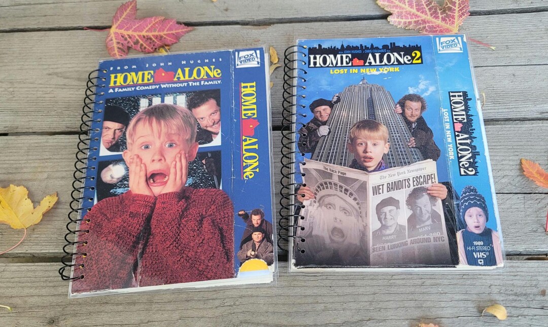 VHS Home Alone Notebooks - Etsy