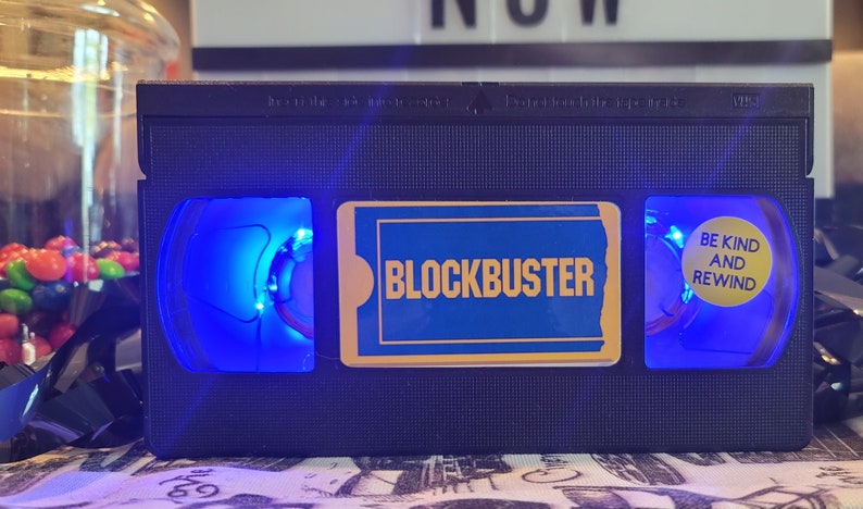 VHS Blockbuster Movie Light - Etsy