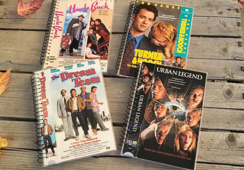 Upcycled VHS Movie Notebook: Retro Spiral Journal - Etsy