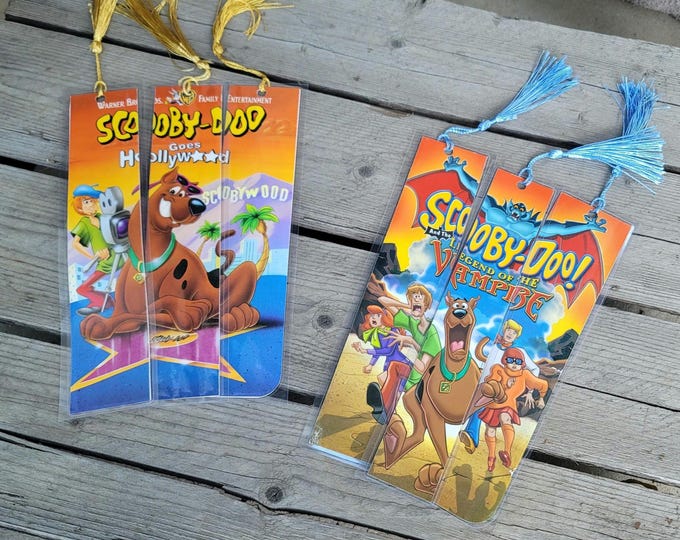 VHS Scooby Doo Bookmark Sets - Etsy